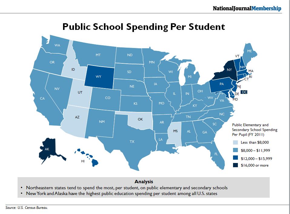 Public School Spending per Student Public School Spending per Student