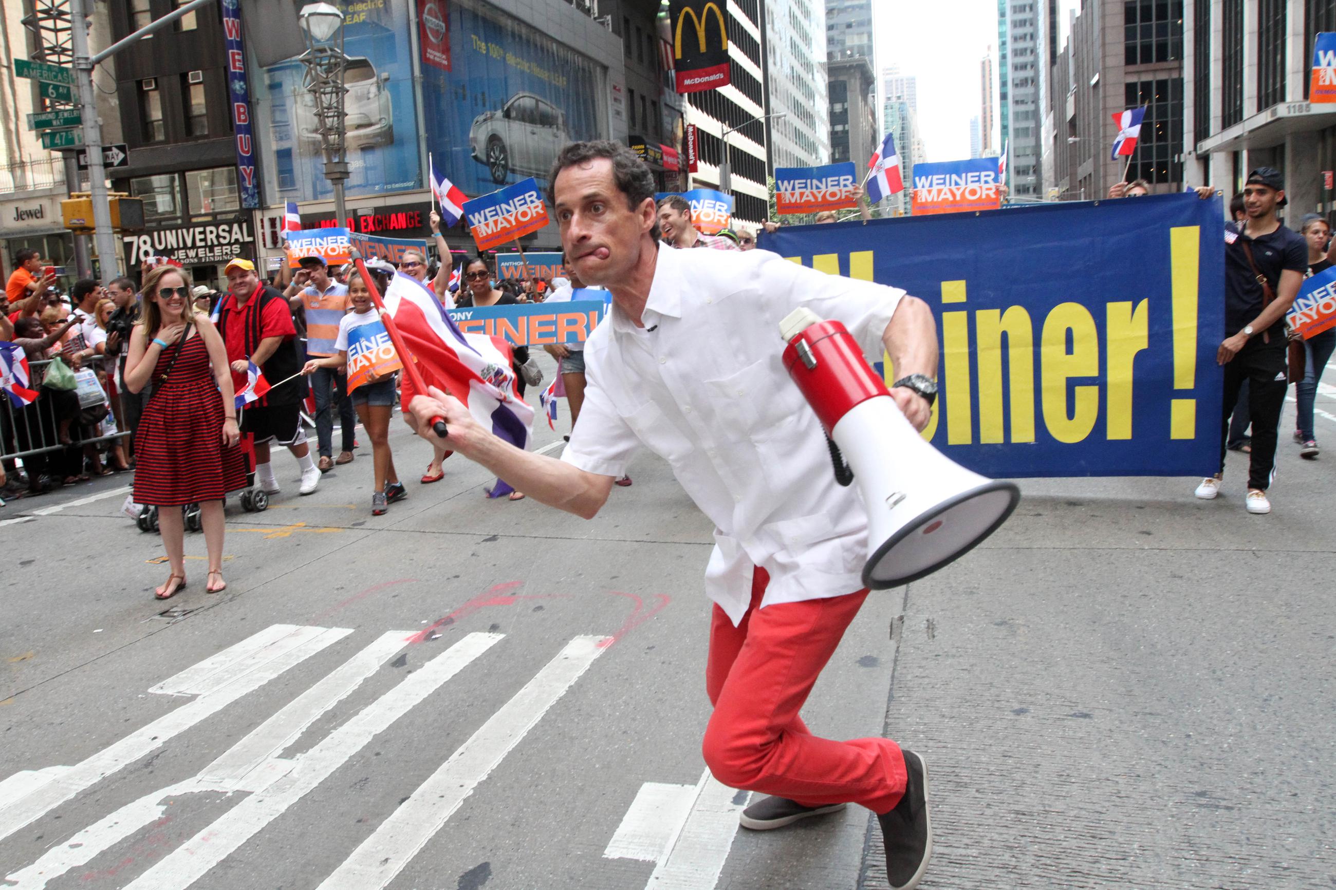 Anthony Weiner's Greatest Campaign Hits