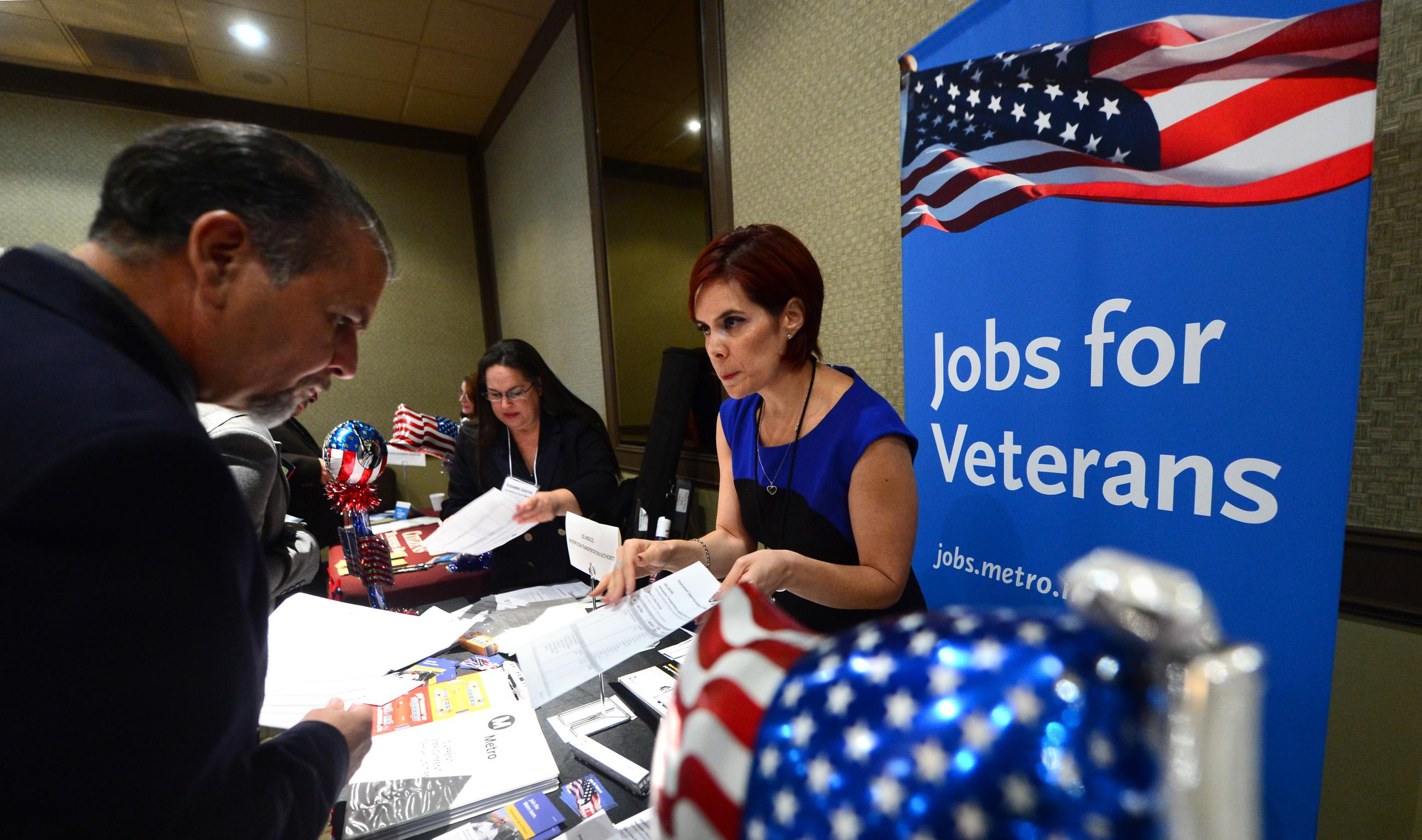 Paying Veterans to Give Back