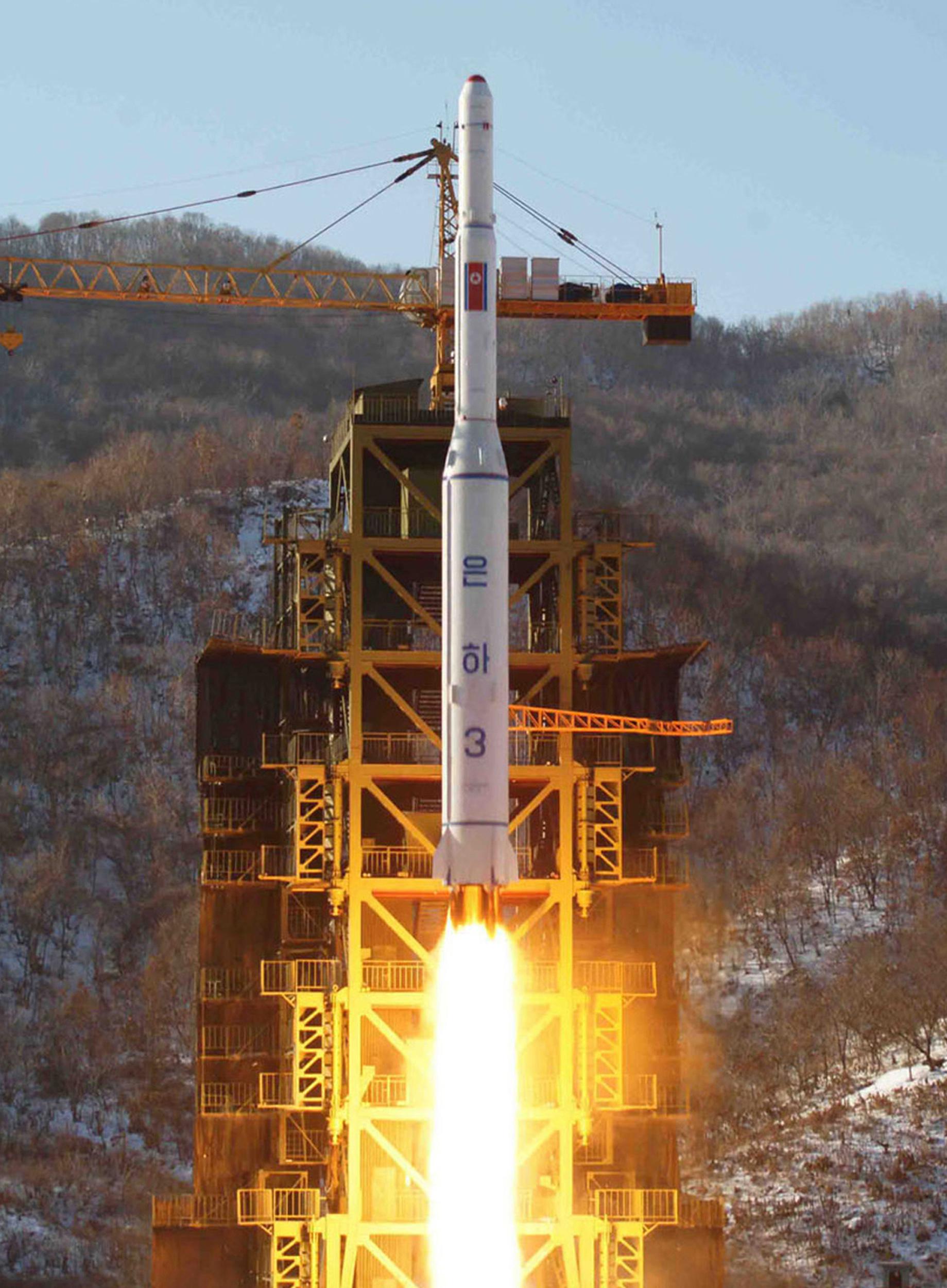 North Korea Appears Nearly Done Building Big Missile Structure