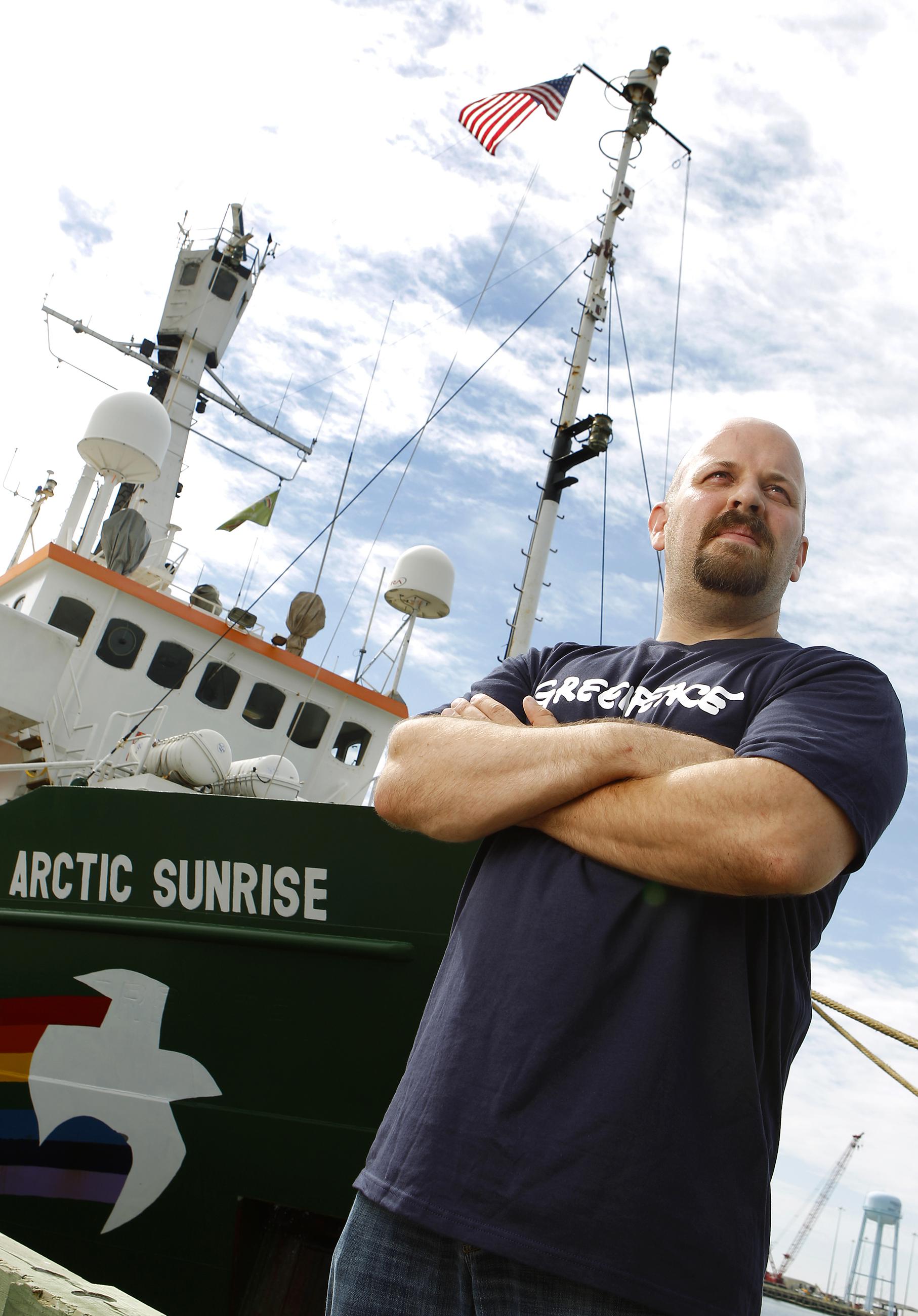 Greenpeace Leader Moving On at 38