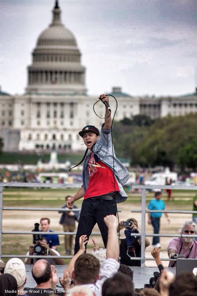 Meet the Native-American Rapper With the Sound Track to Keystone Protests