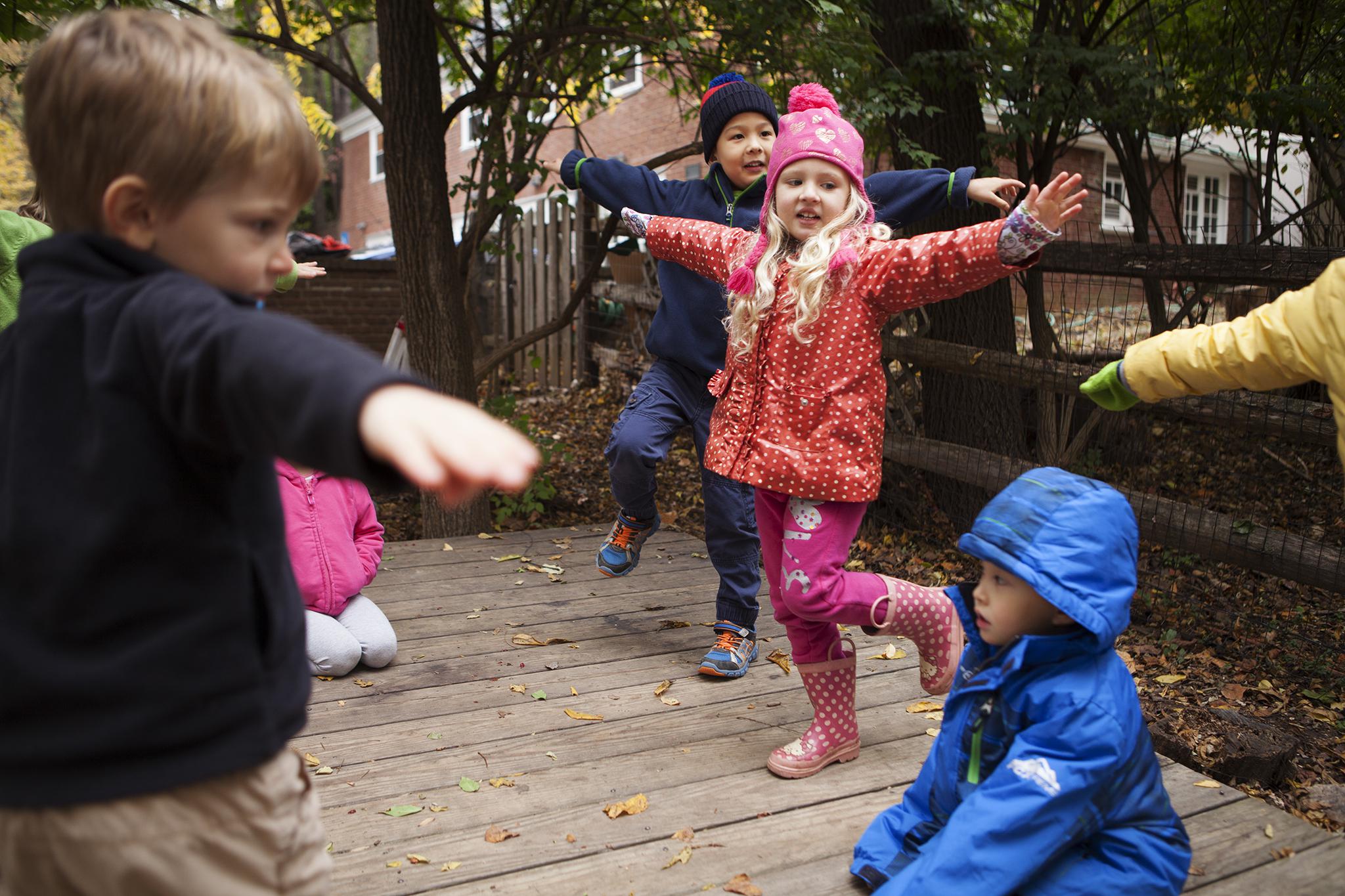 Outdoor Preschools Take Children into Living Classroom