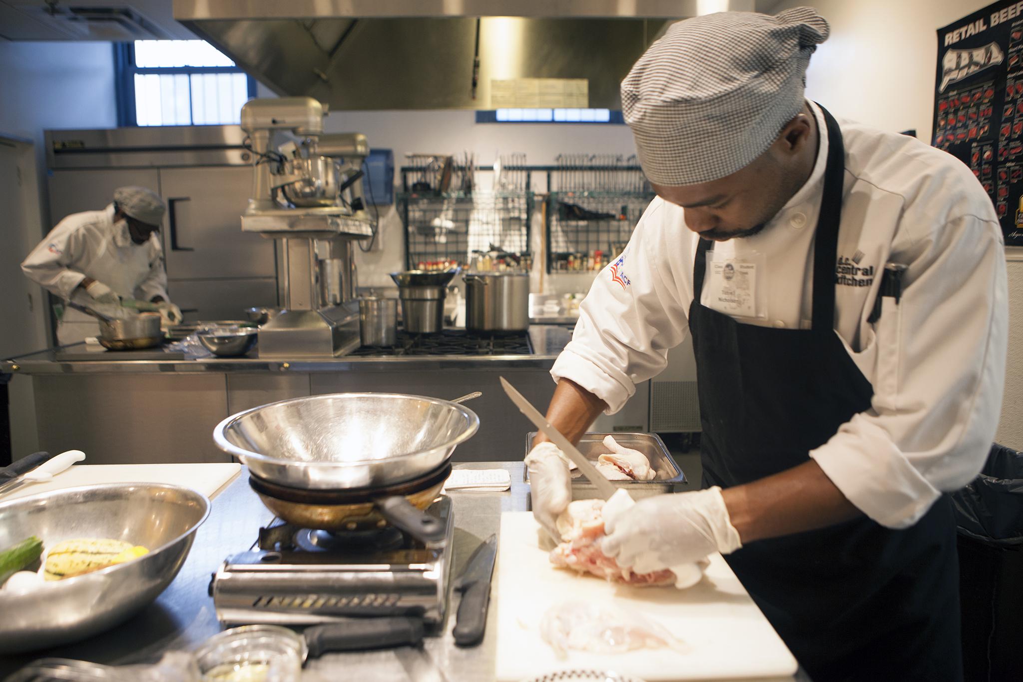 Mastering ‘Life and Knife’ Skills in a Training Kitchen