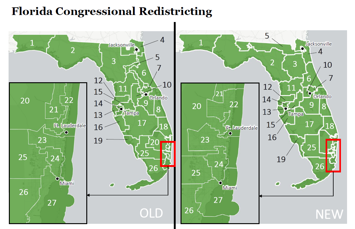 Florida Congressional Redistricting Map