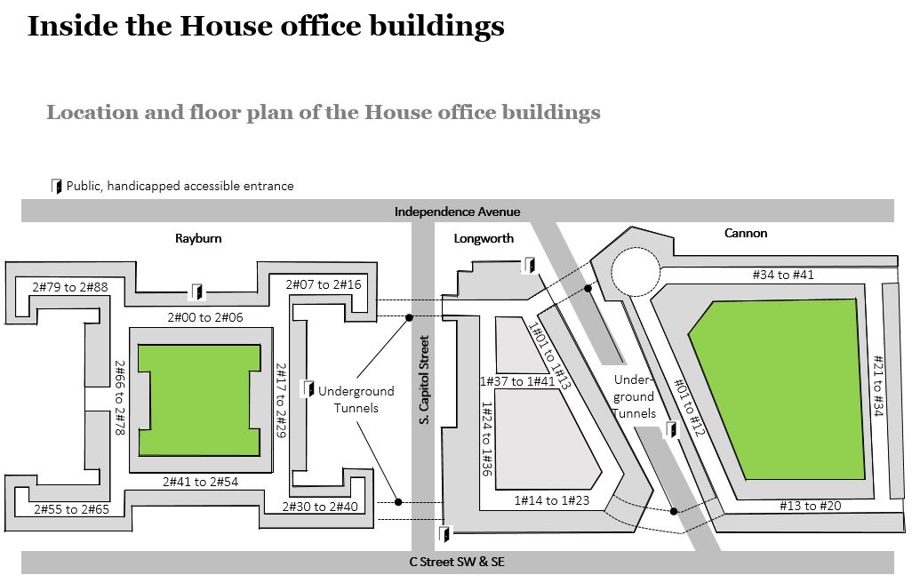Welcome to the Hill: Inside House office buildings