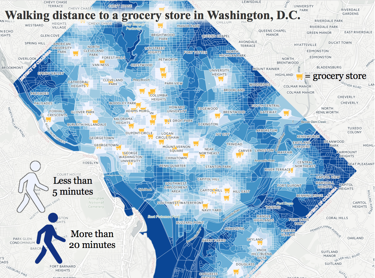 Grocery stores in D.C.