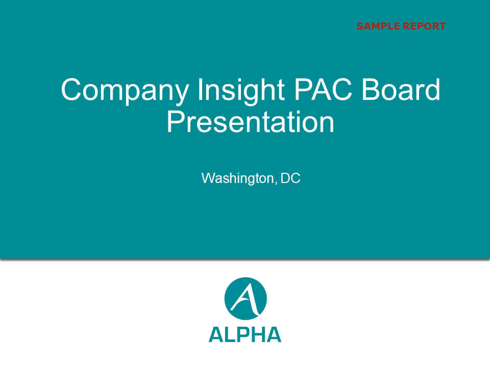 PAC Board Report