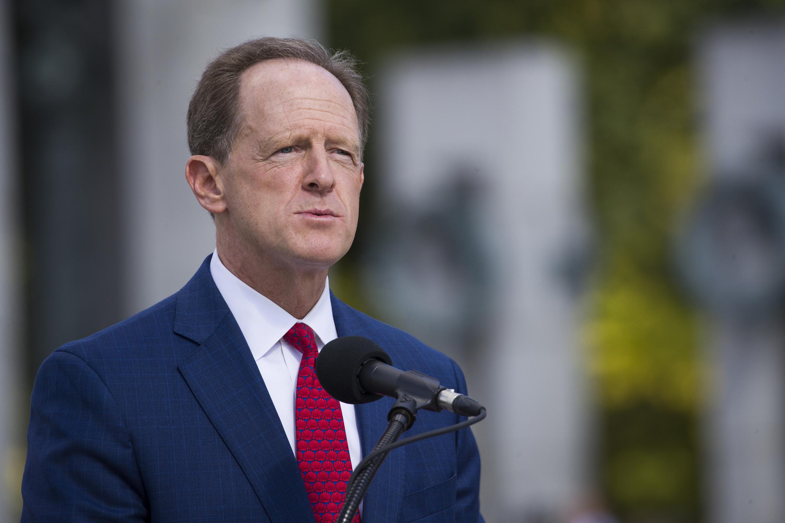 Toomey lands in the spotlight just as he eyes his exit