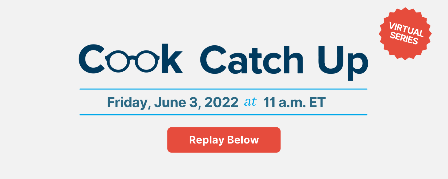 Virtual Event | Cook Catch Up