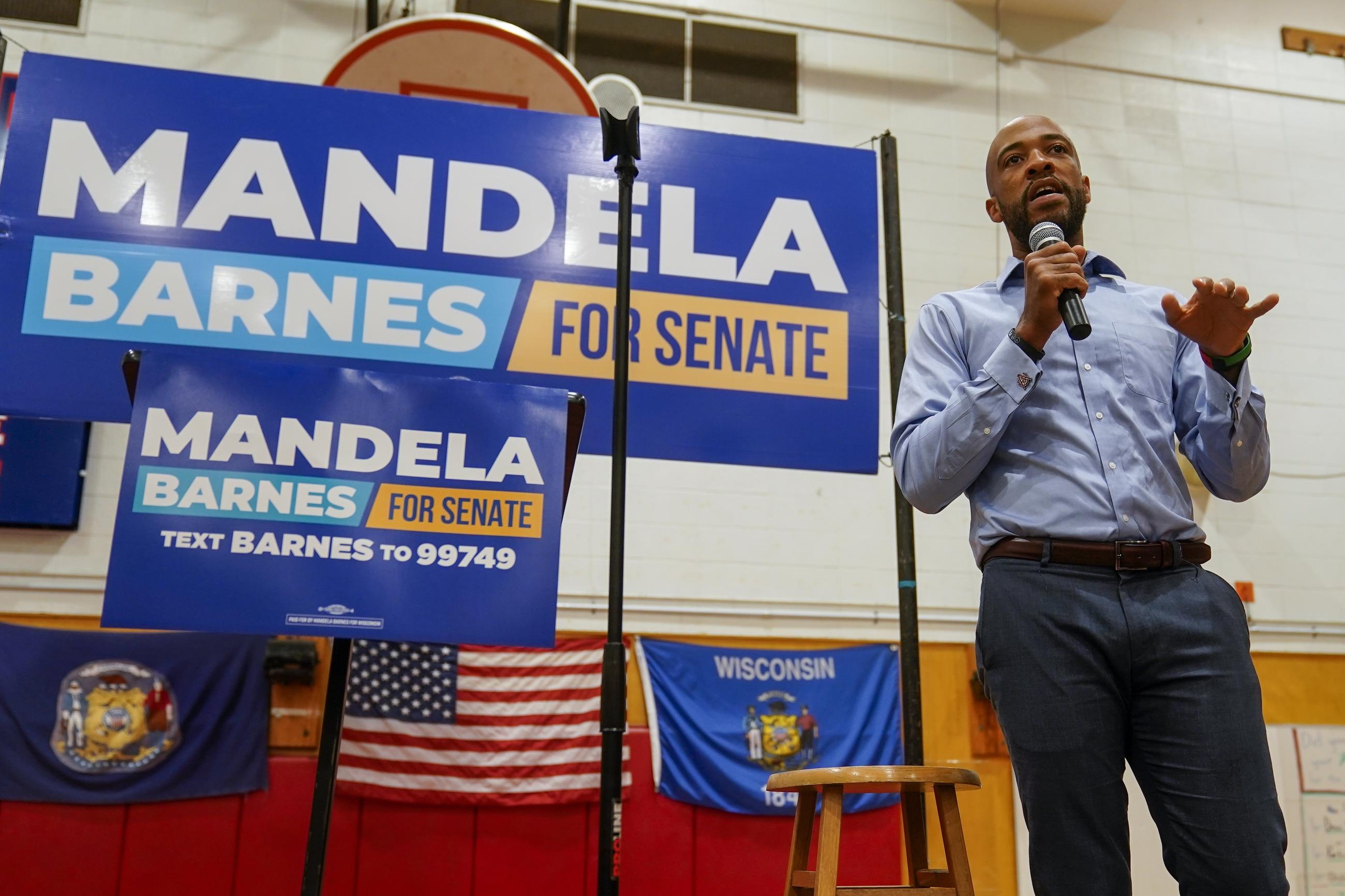 Mandela Barnes leads Ron Johnson in new Marquette Law School poll