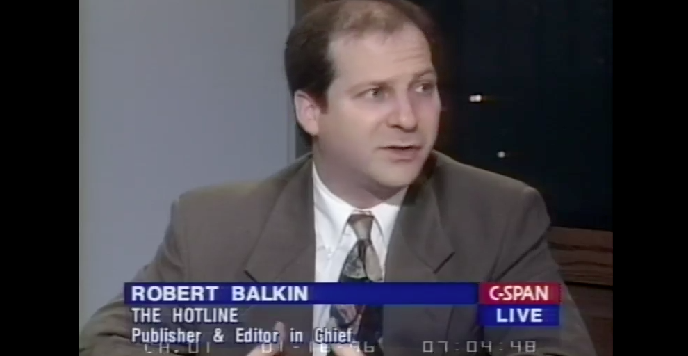 Former Hotline Editor-in-Chief Bob Balkin Passes Away at 60