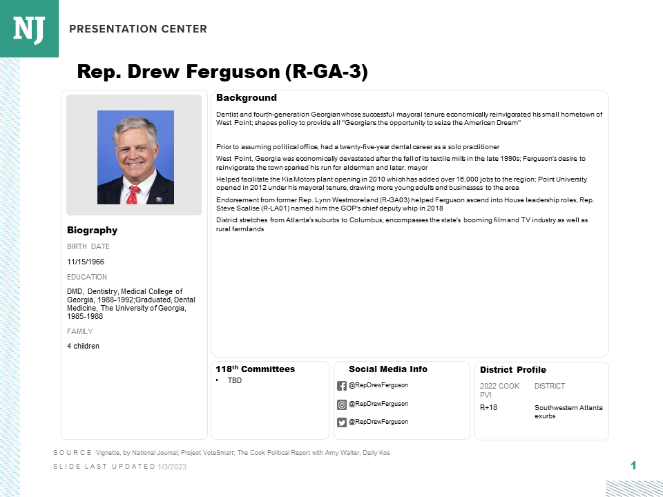Rep. Drew Ferguson (R-GA-3)