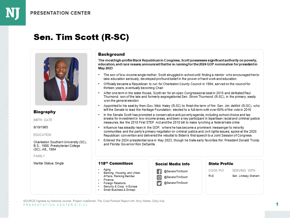 Sen. Tim Scott (R-SC)