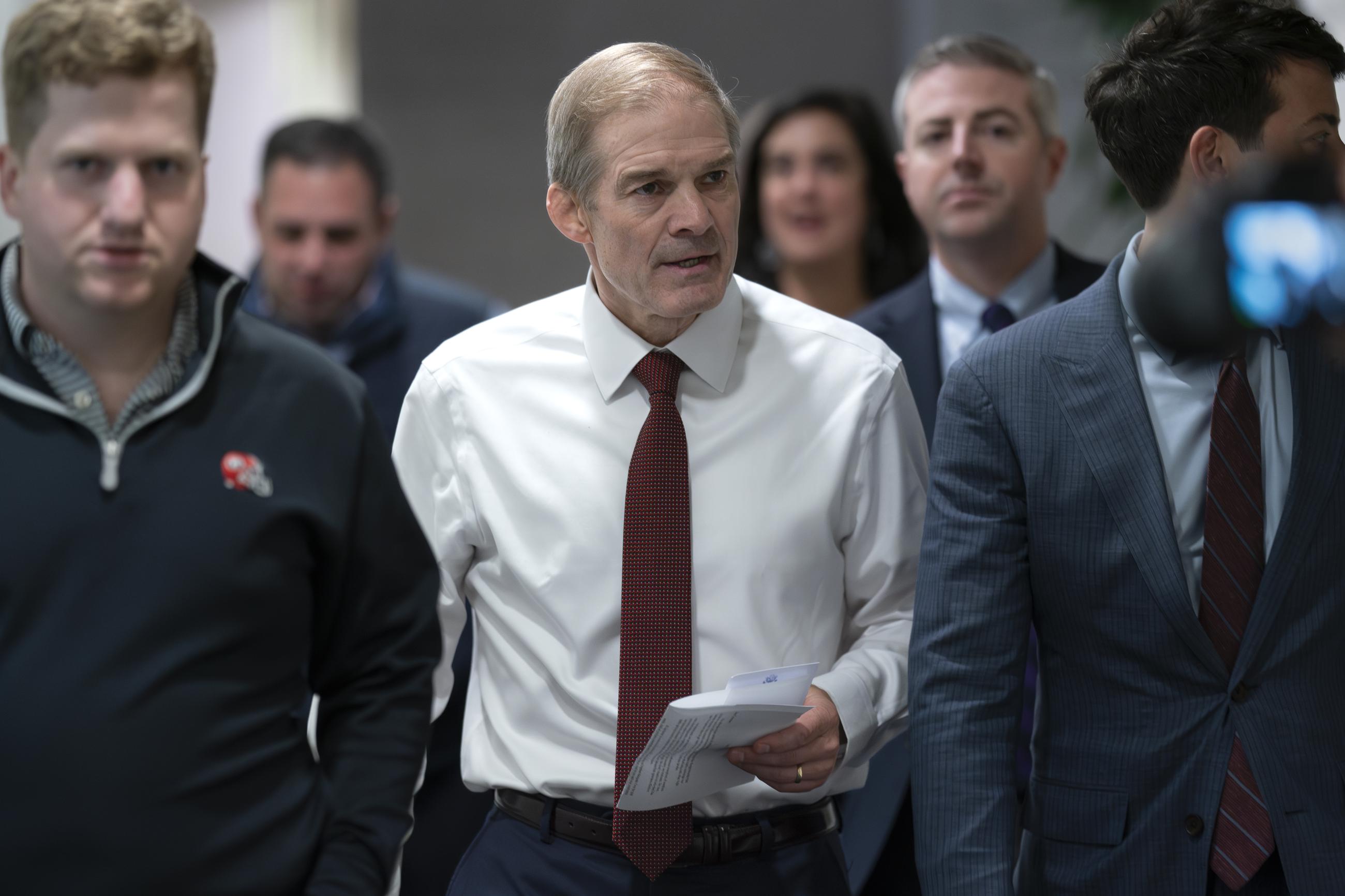 From backbench to the rostrum: GOP flamethrower Jim Jordan inches ...