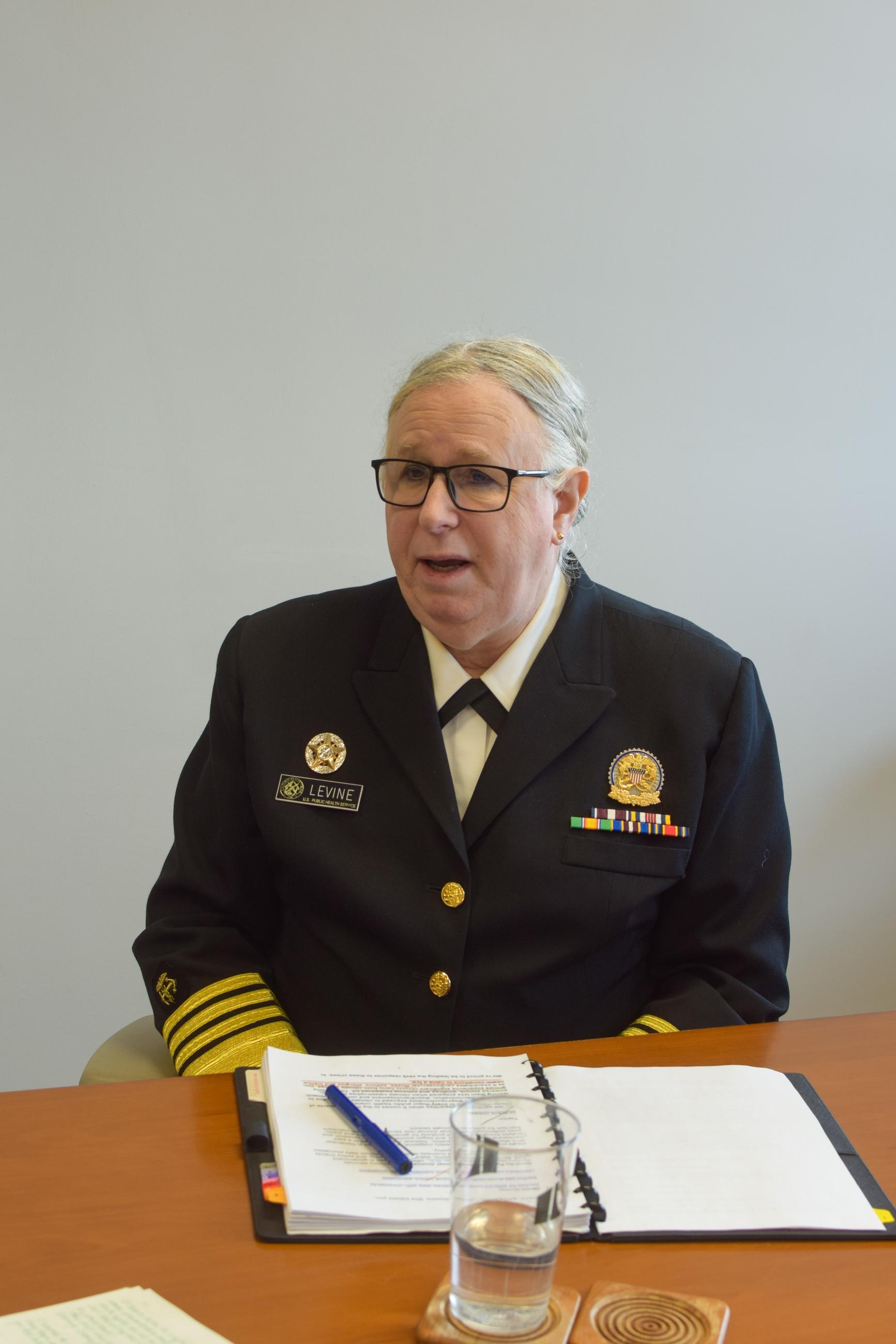 Q+A with Adm. Rachel Levine